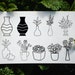Flower Vase Svg Bundle, Flower Vase Svg, Flower Bouquet Svg, Vase Svg ...