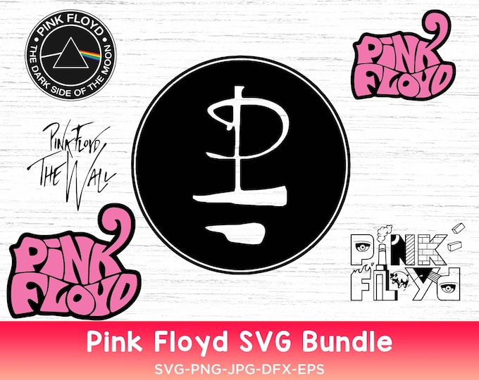 Pink Floyd DXF SVG File for Plasma, Laser, Water Jet Vinyl Vector ...