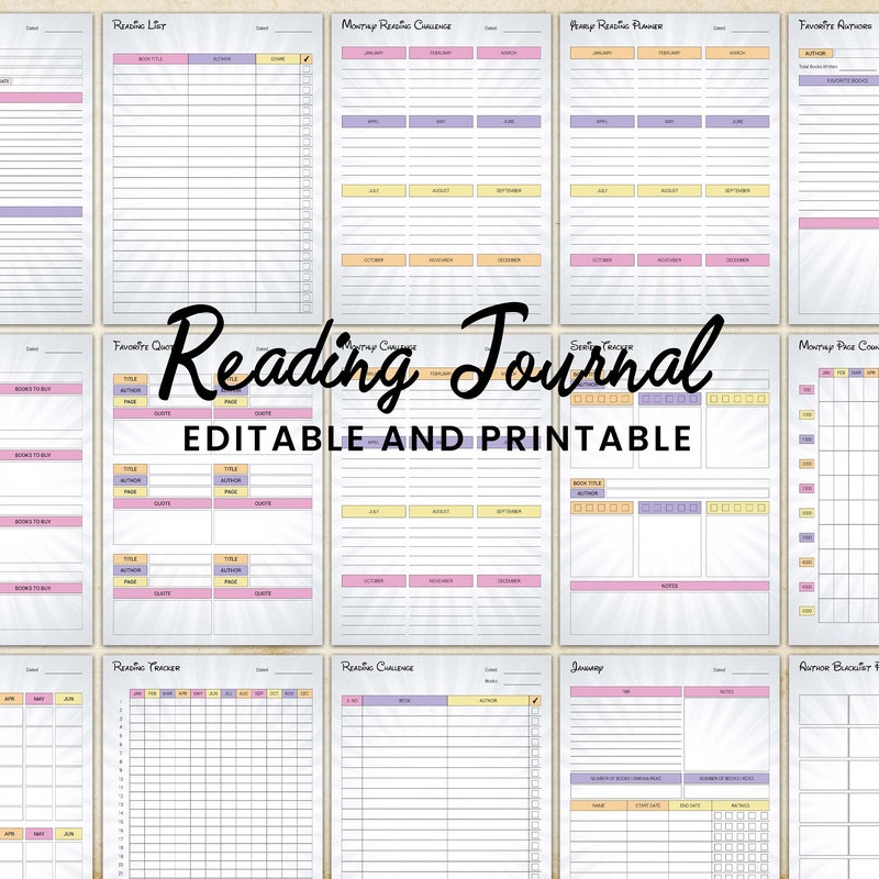 Journal Printable - Etsy