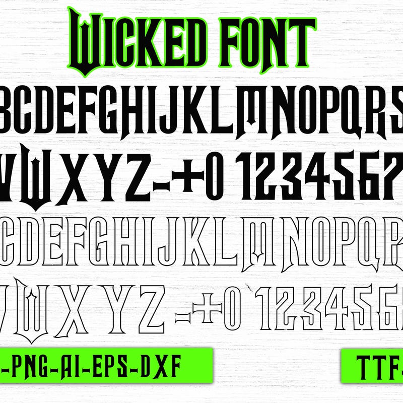 Wicked Planner Download - Etsy