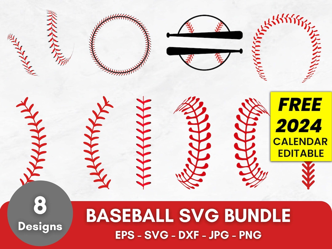 Baseball SVG Bundle, Baseball Svg. Baseball Stitches Svg, Baseball ...