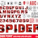 70 Spider Font SVG Bundle Spider Alphabet SVG Spider Font Spider Web ...