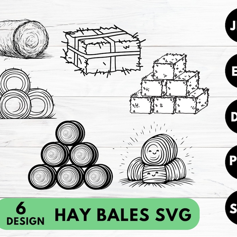 Hay Svg - Etsy