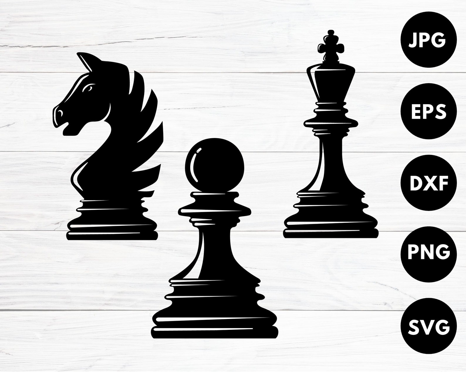 Chess SVG Bundle, Chess PNG Bundle, Chess Clipart, Chess SVG Cut Files ...