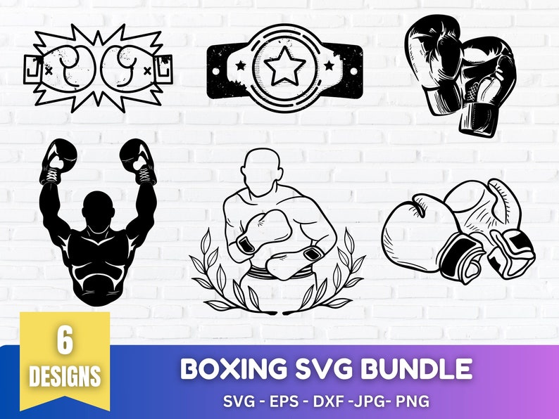 Boxing Svg Bundle, Boxing Gloves Svg, Boxer Svg, Boxing Png, Boxing ...