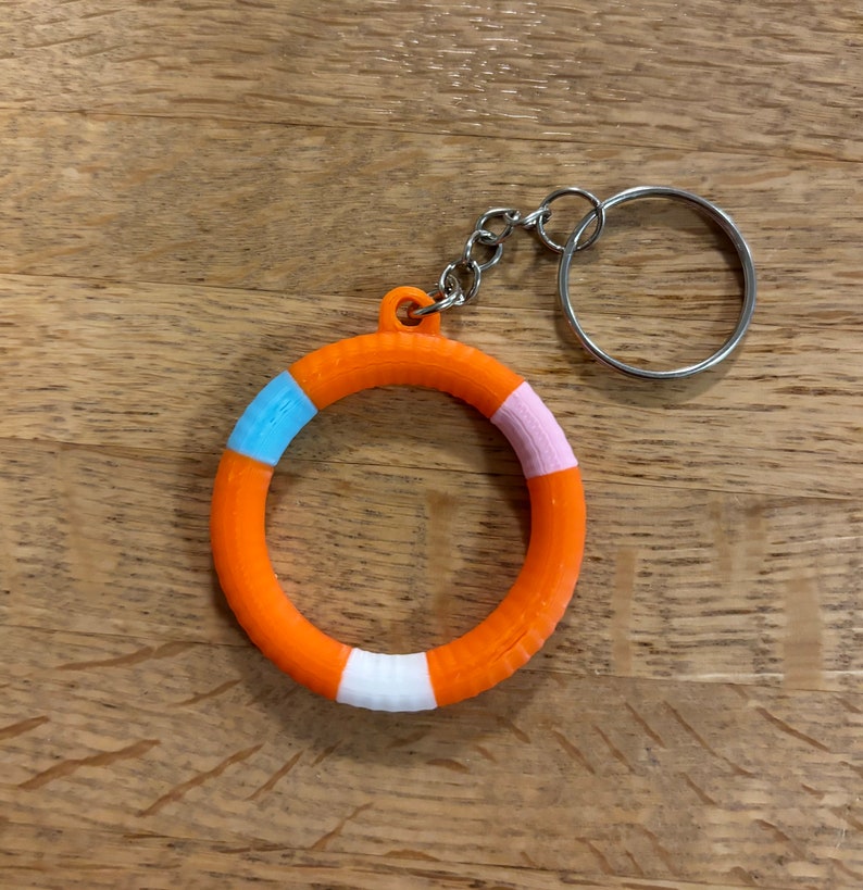 FRC Crescendo: High Note Keychains Trans Pride Edition - Etsy