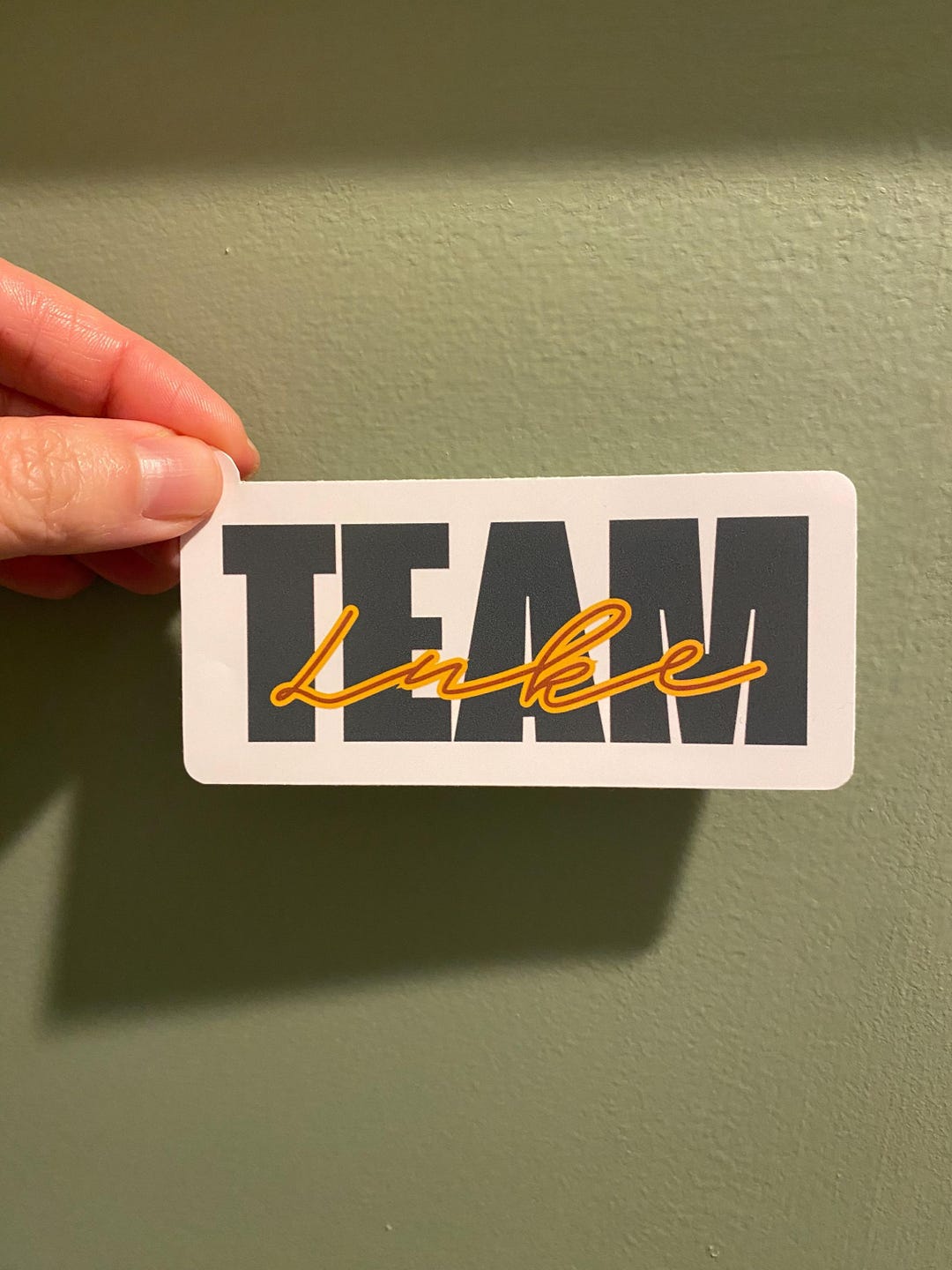 Team Luke Sticker | Gilmore Sticker | Luke Danes Sticker | Gilmore Gift ...