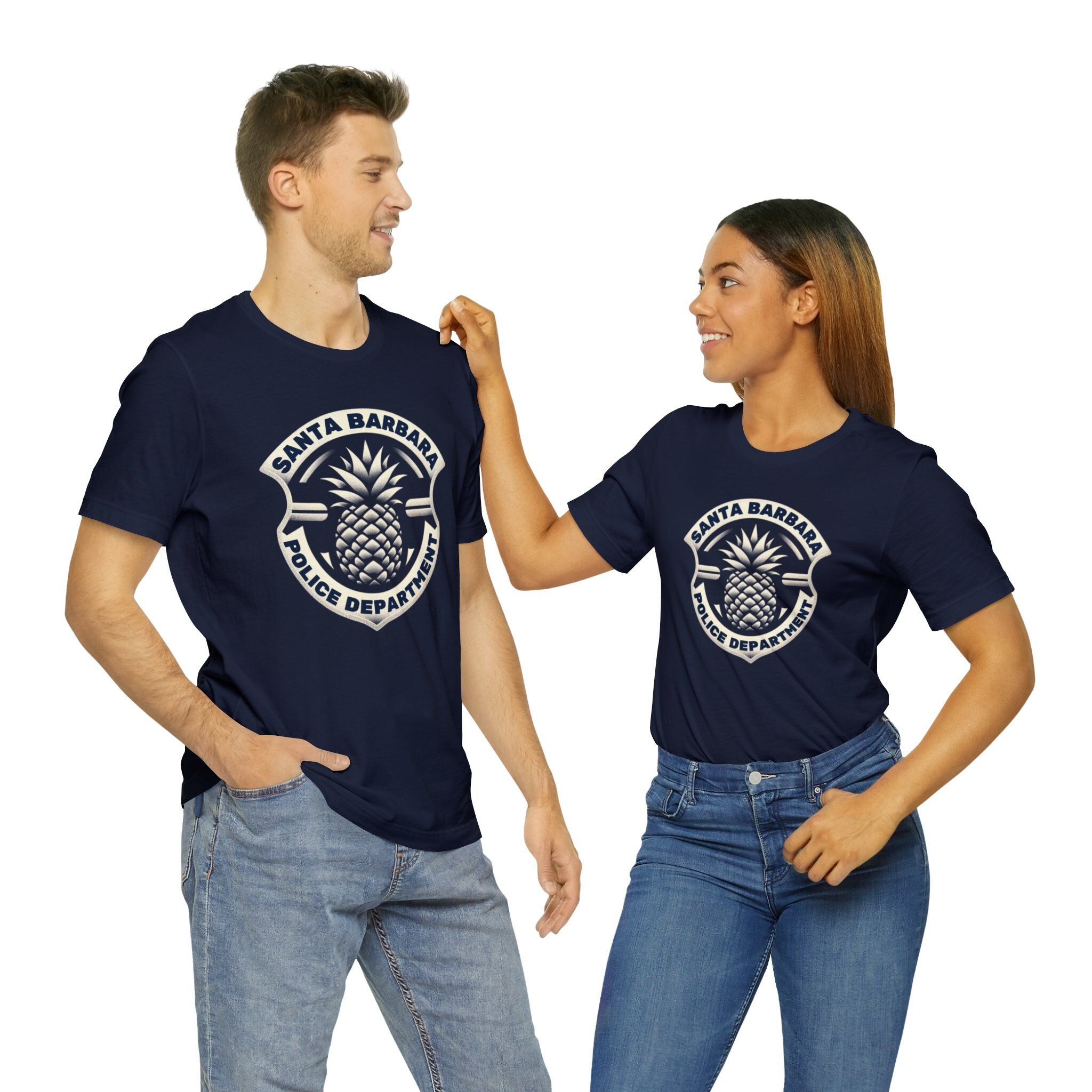 Santa Barbara Police Department Psych Pineapple Tee | Psych Merch ...