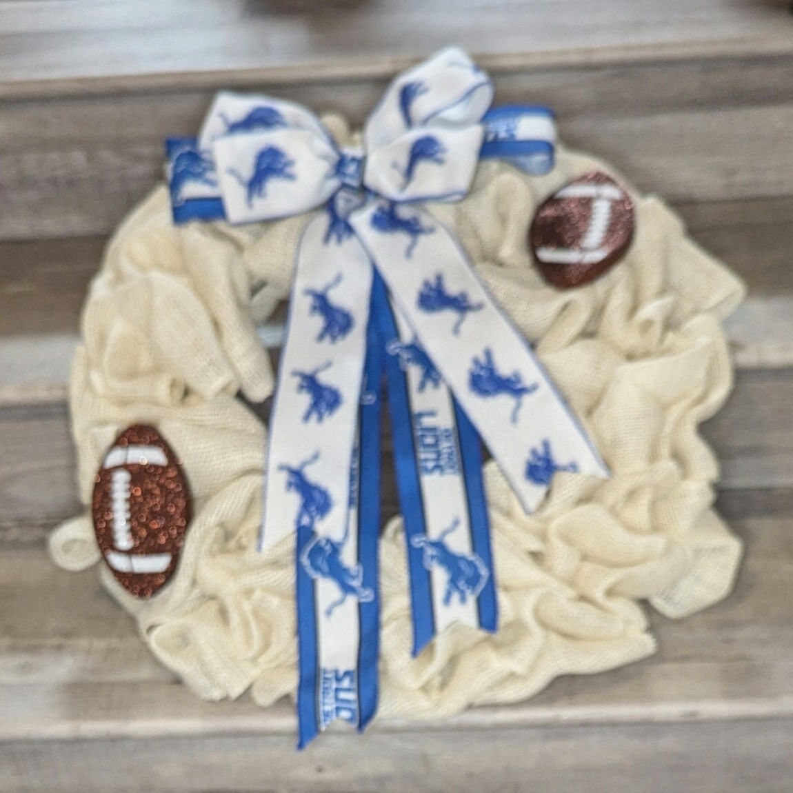 Detroit Lions Wreath - Etsy