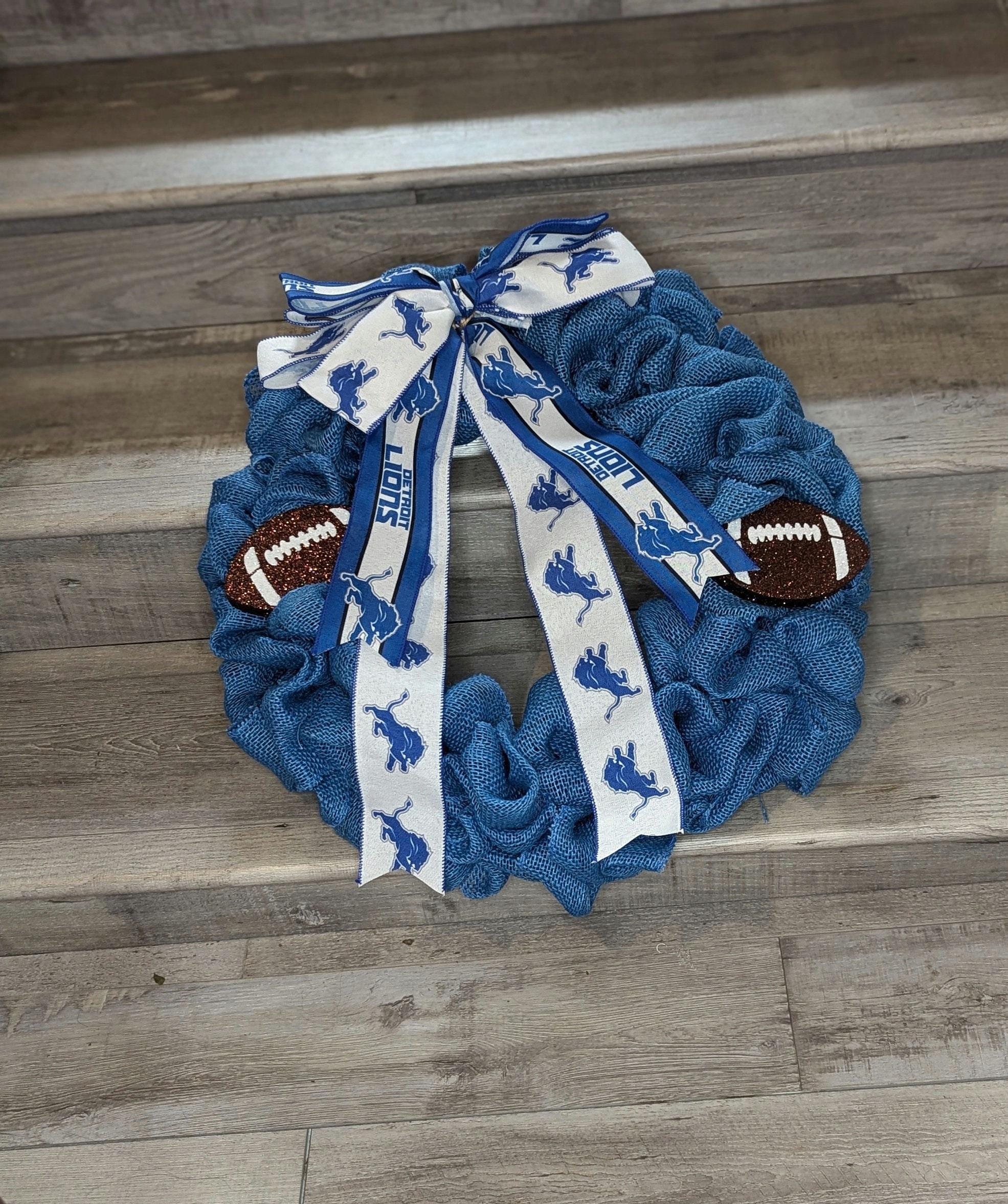 Detroit Lions Wreath - Etsy