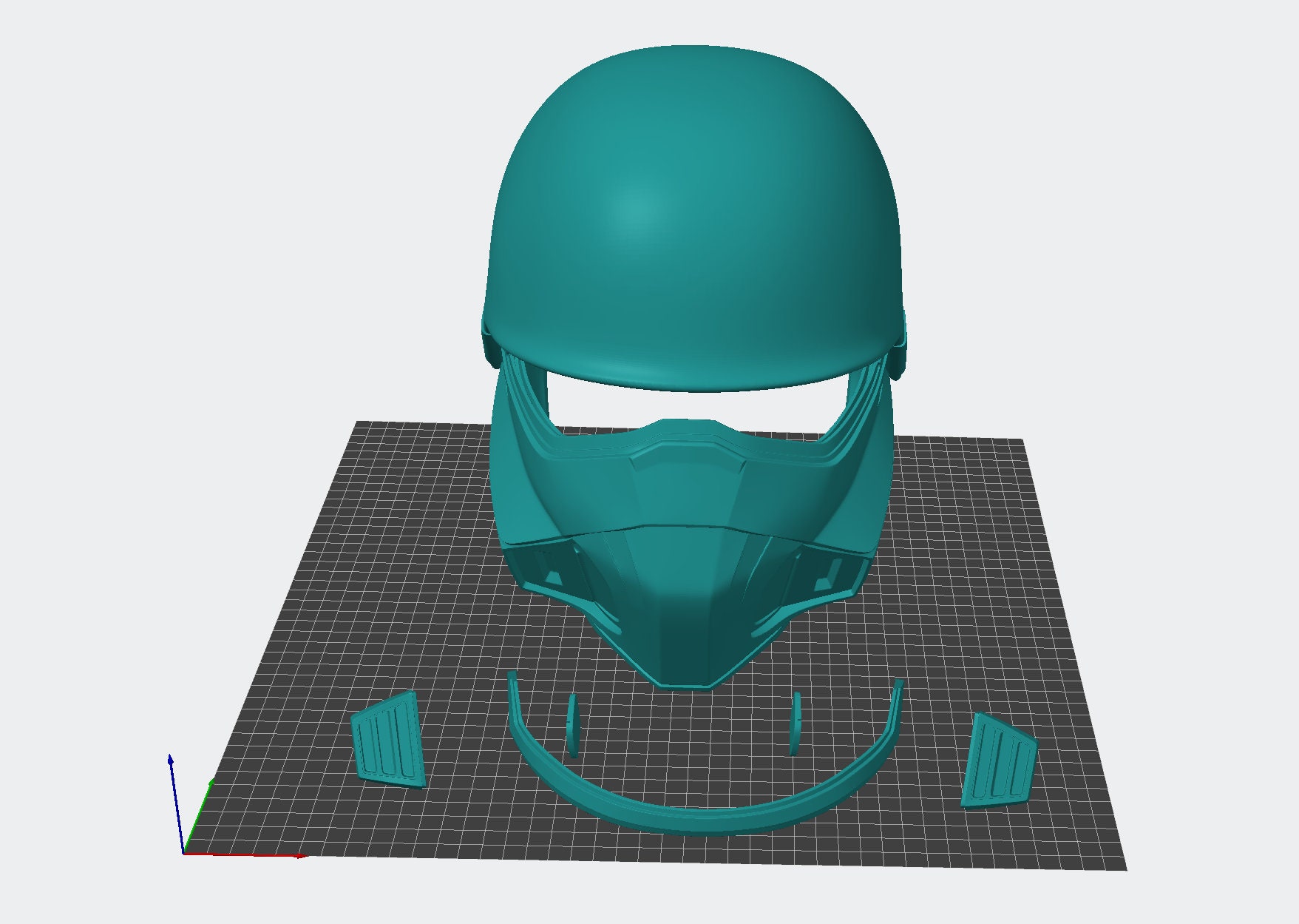 Helldivers 2 Light Gunner Helmet DIY 3D Printed Kit - Etsy