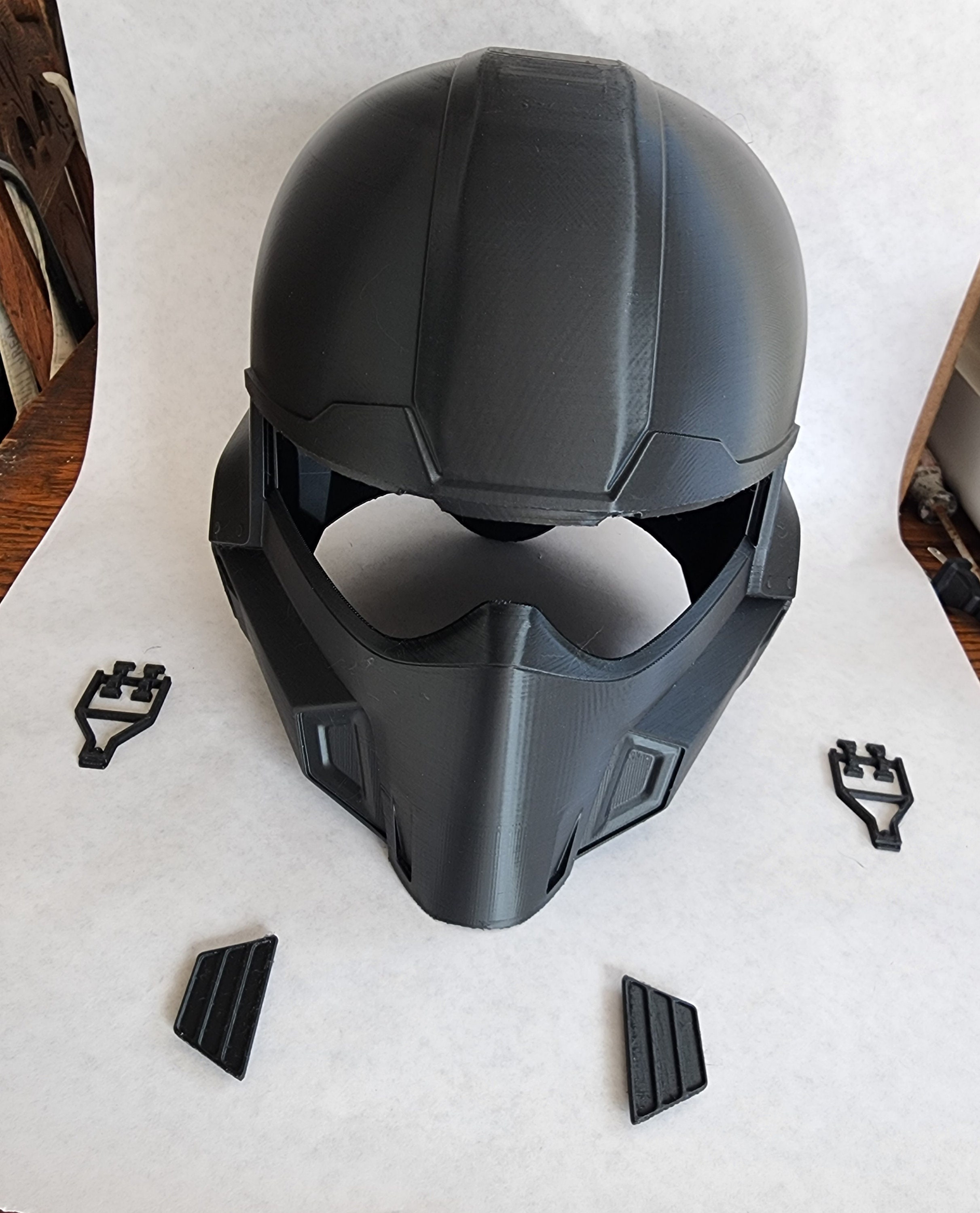 Helldivers 2 B-01 Tactical Helmet DIY 3D Printed Kit - Etsy