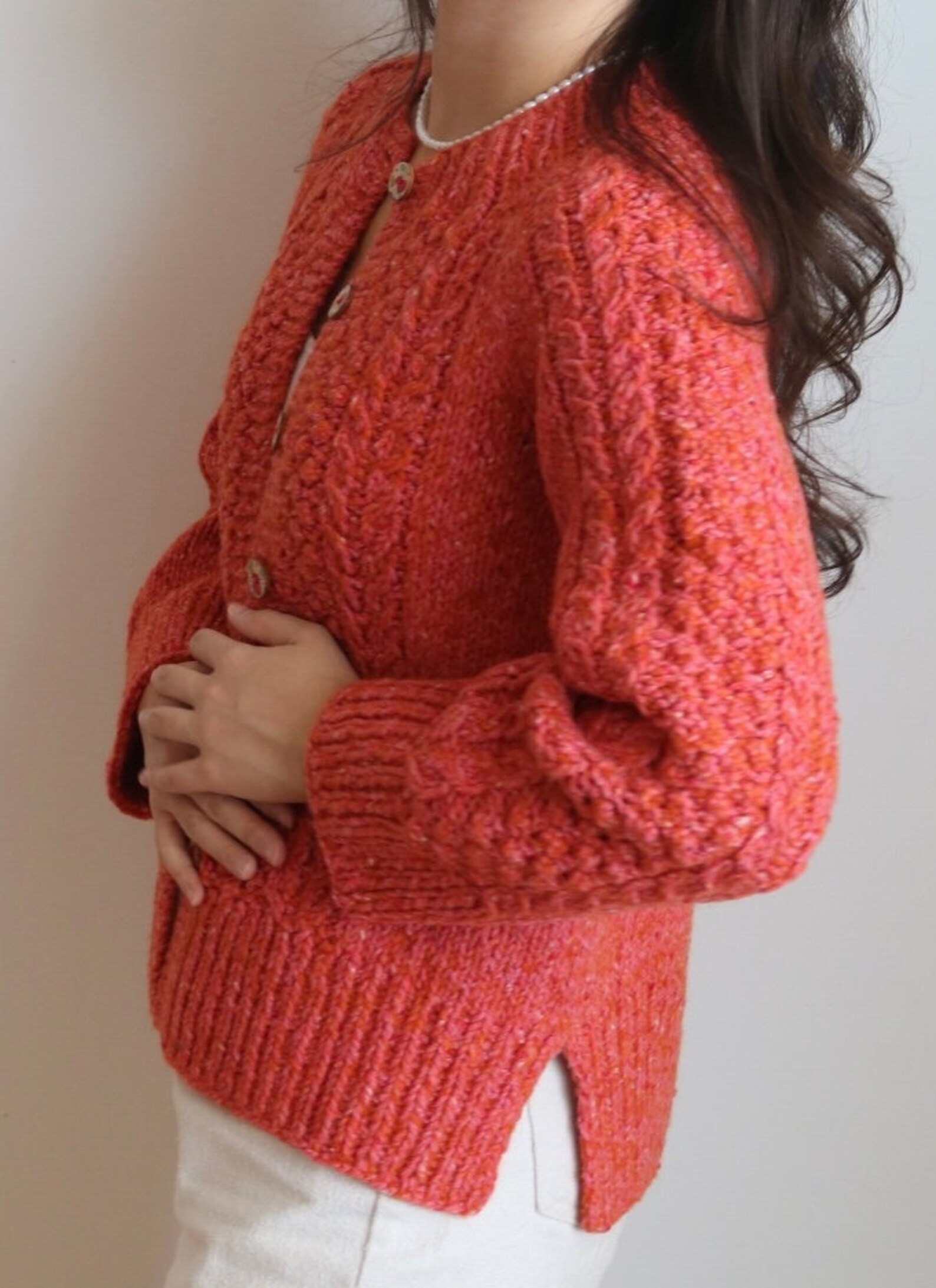 Handmade Knit Cardigan Ready to Ship - Etsy