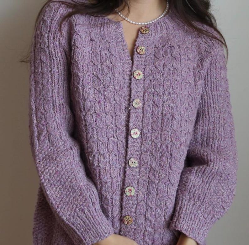 Handmade Knit Cardigan Ready to Ship - Etsy