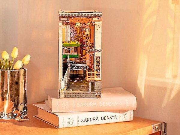 Sakura Densya DIY Book Nook Craft Kit - Etsy