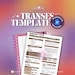 Google Docs Transes Template Bundle | W/ MRR & PLR - Creativiji - Etsy