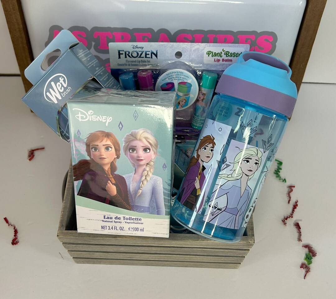 Disney Frozen Gift Basket Personalized Princess - Etsy