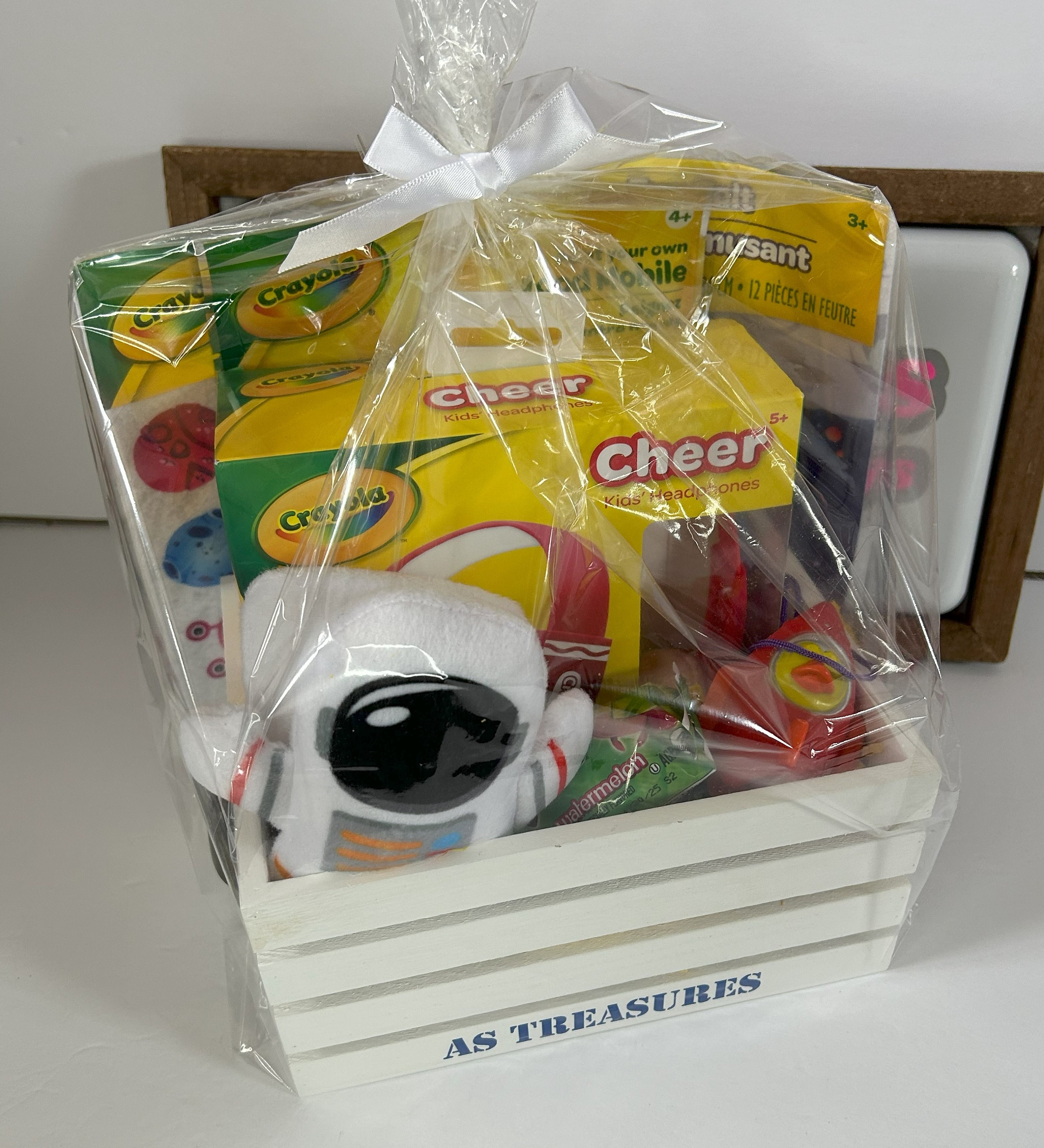 Crayola Crayons Gift Basket Easter Birthday Personalized - Etsy