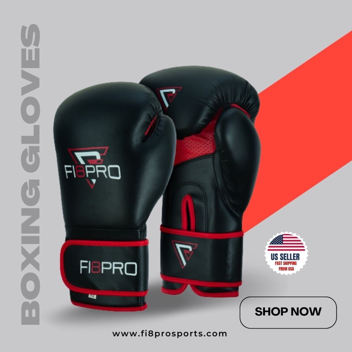 Fi8pro Boxing Gloves Men / Women, Pro Training Sparring, Maya Hide ...