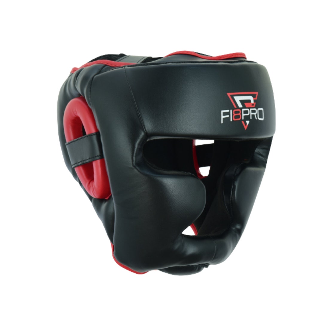 Premium Series Boxing MMA Leather Head Guard Kick Boxing Muay Thai ...