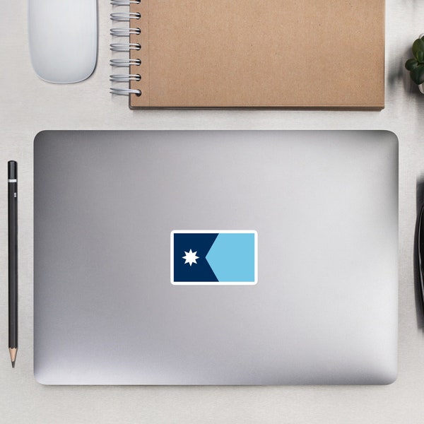Minnesota Flag Sticker - Etsy