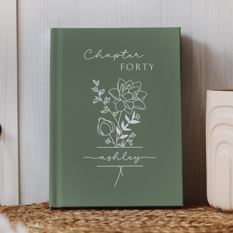 Year 40 Journal - Etsy