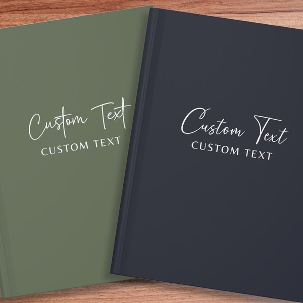 Custom Journal, Engraved Leather Journal, Personalized Journal ...