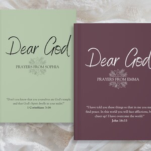 Personalized Christian Journal for Women Personalized Prayer Journal ...