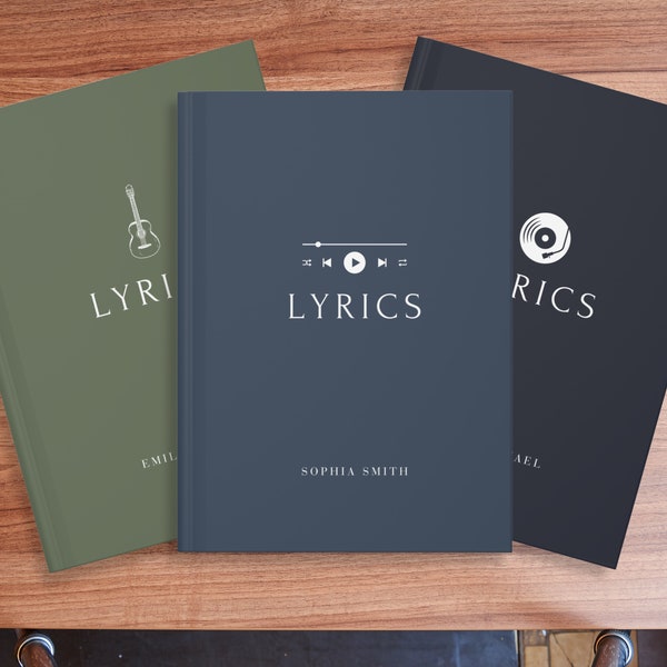 Songwriting Journal - Etsy