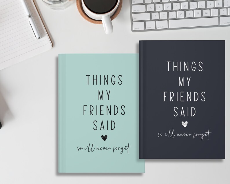 Personalized Friends Journal, Custom Bestie Gifts, BFF Gift, Best ...