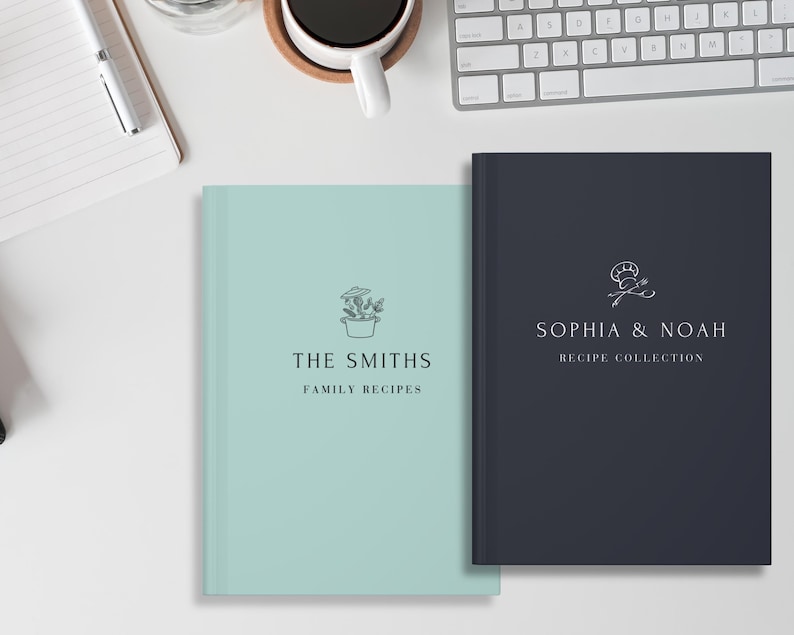 Personalized Recipe Book, Custom Cookbook, Personalized Name Recipe ...