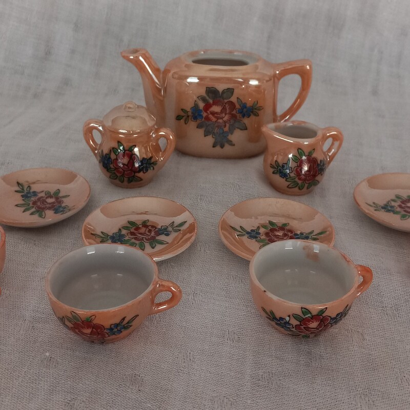 Lusterware Tea Set - Etsy