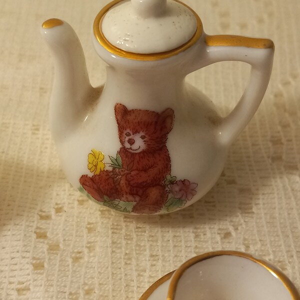 Bear Tea Set - Etsy