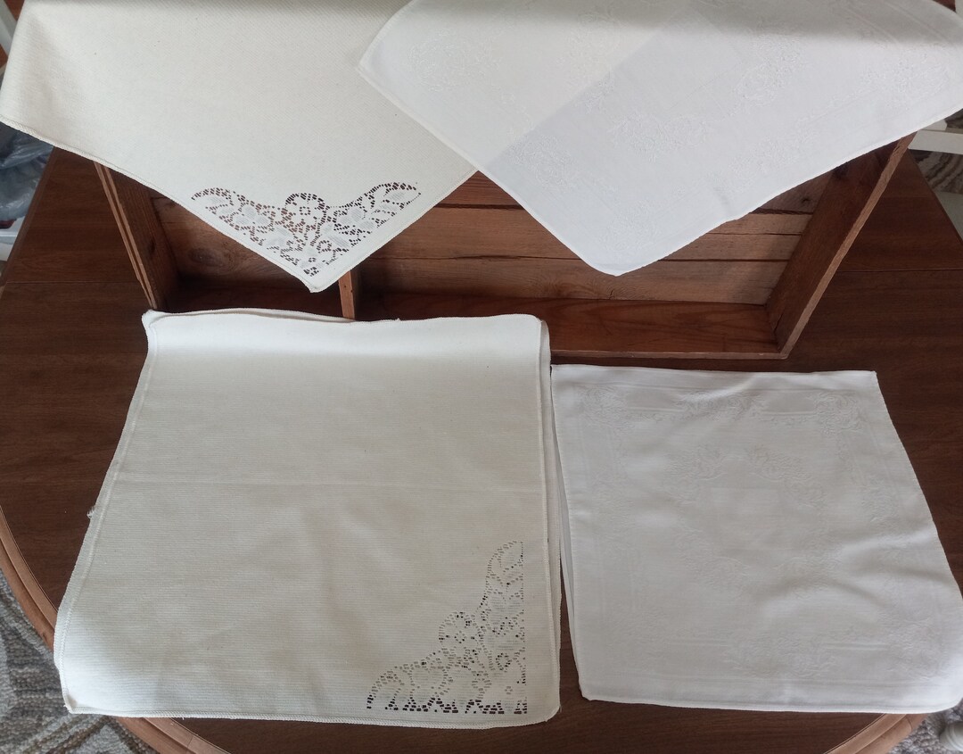 Mixed Lot of Vintage Linen Napkins - Etsy