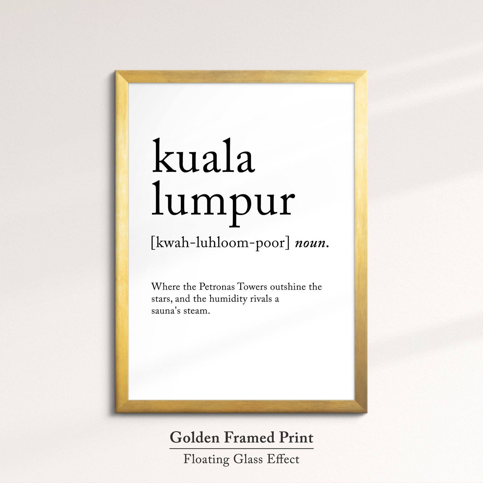 Kuala Lumpur Malaysia Location Definition Dictionary Funny Quote ...