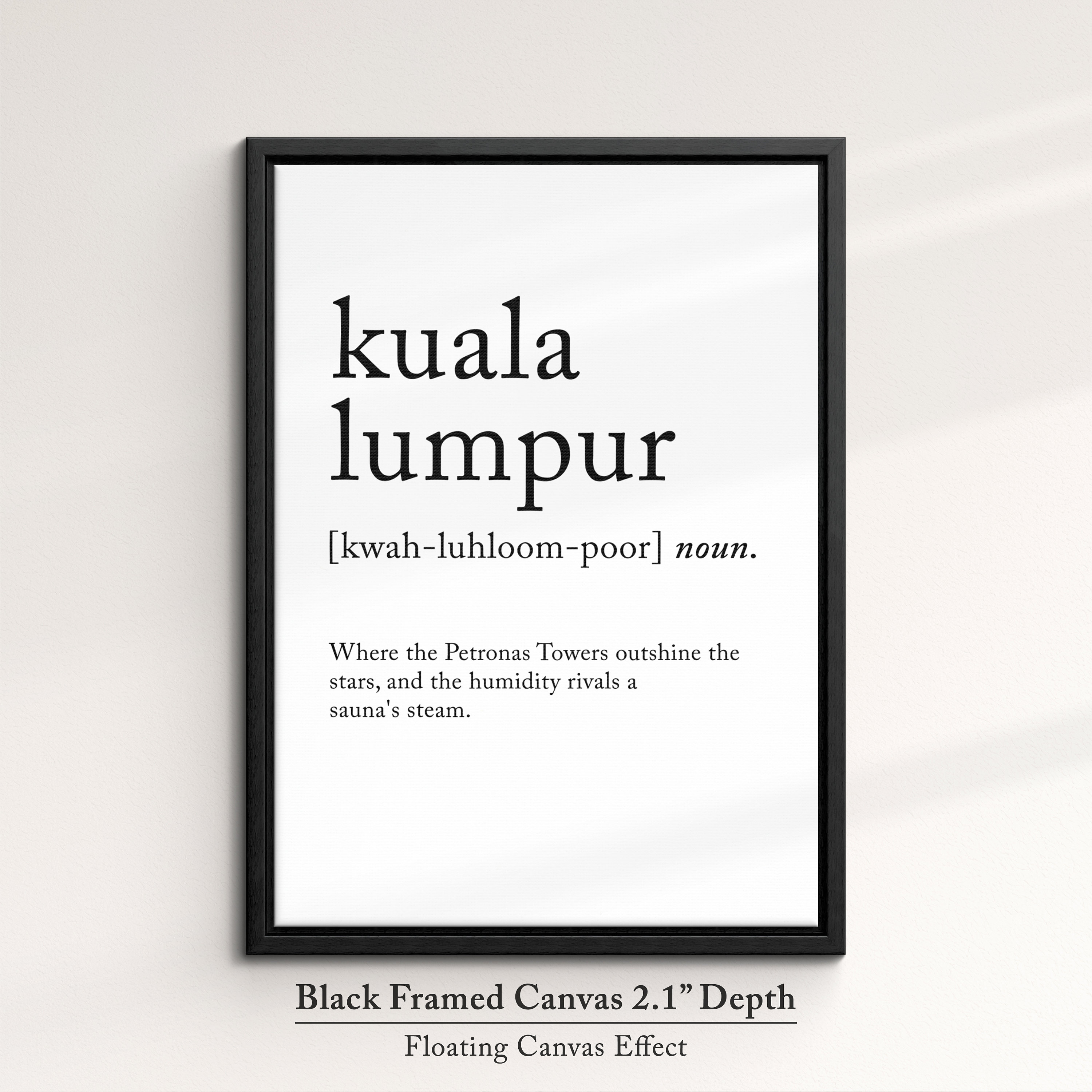 Kuala Lumpur Malaysia Location Definition Dictionary Funny Quote ...