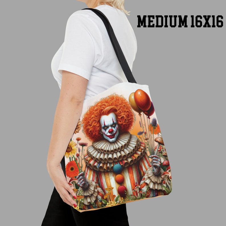 Clowncore Polyester Tote Bag – Weirdcore Design - Etsy