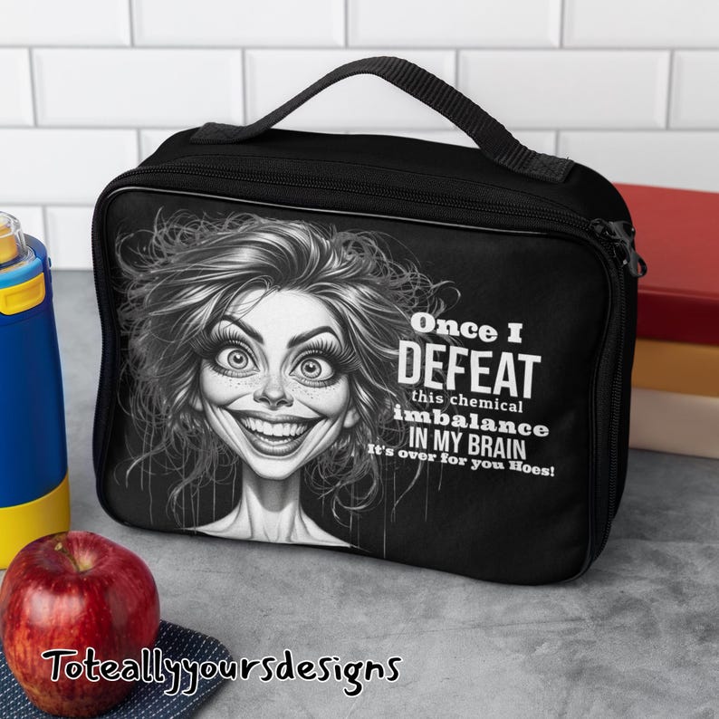 Snarky Lunch Bag Insulated Lunch Box Work, School & Graduation, Boss ...