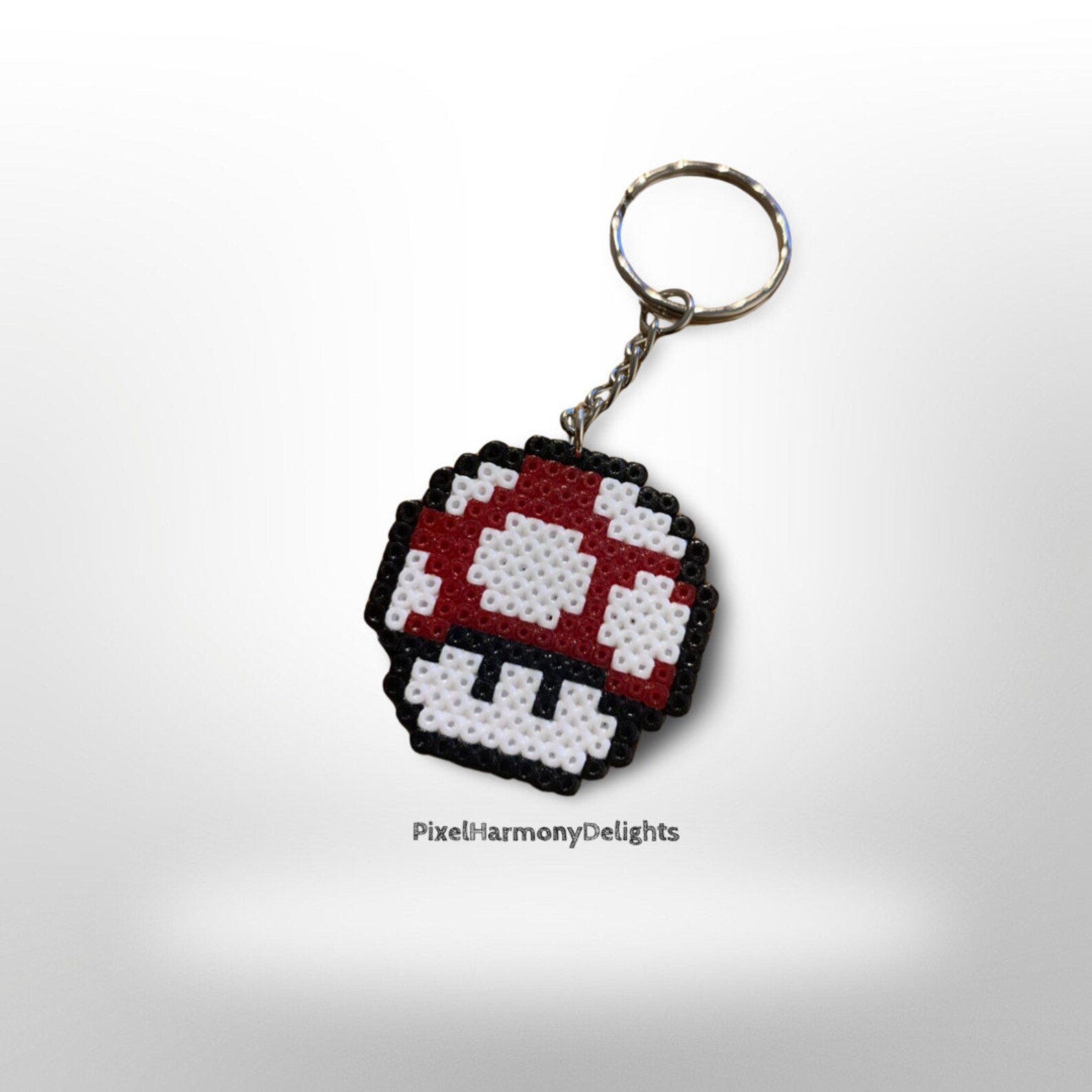 Mario Hama Mushroom Head Keyring - Etsy
