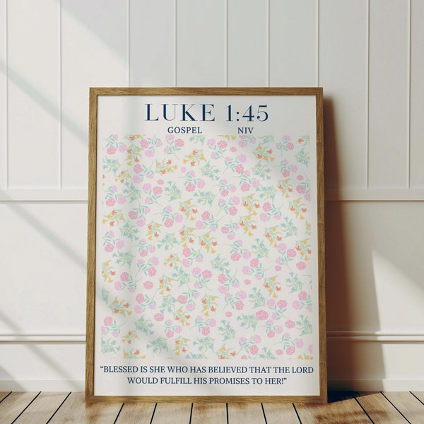 Bible Verse Wall Art Collage - Etsy