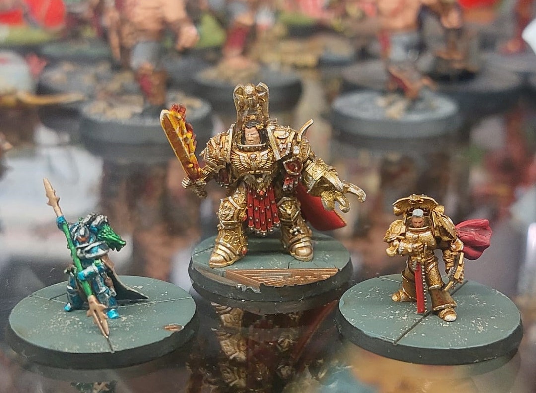 8mm Emperor and Primarchs for Warhammer Epic Legions Imperialis 3d ...