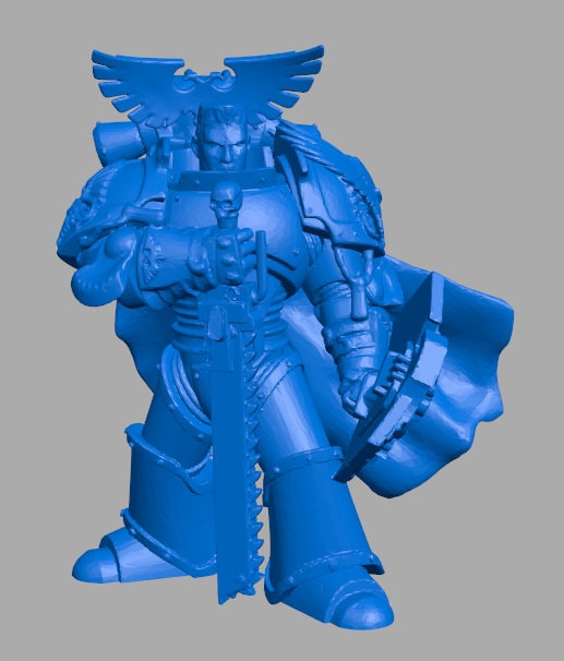 Single 8mm Emperor or Loyalist Primarchs for Warhammer Epic Legions ...