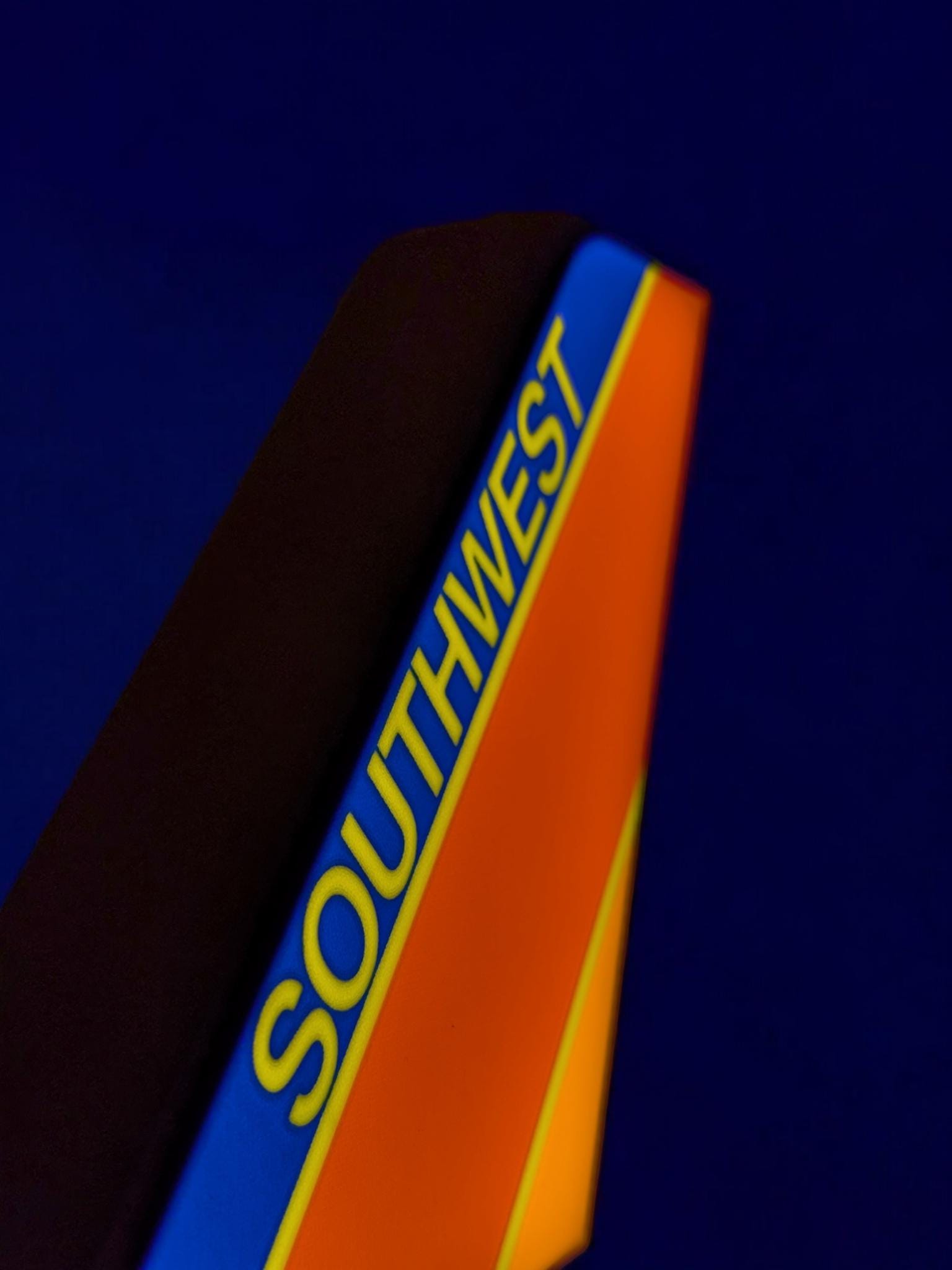 Southwest Airlines LED Tail Fin Sign – RETRO Aviation Decor, Pilot Gift ...
