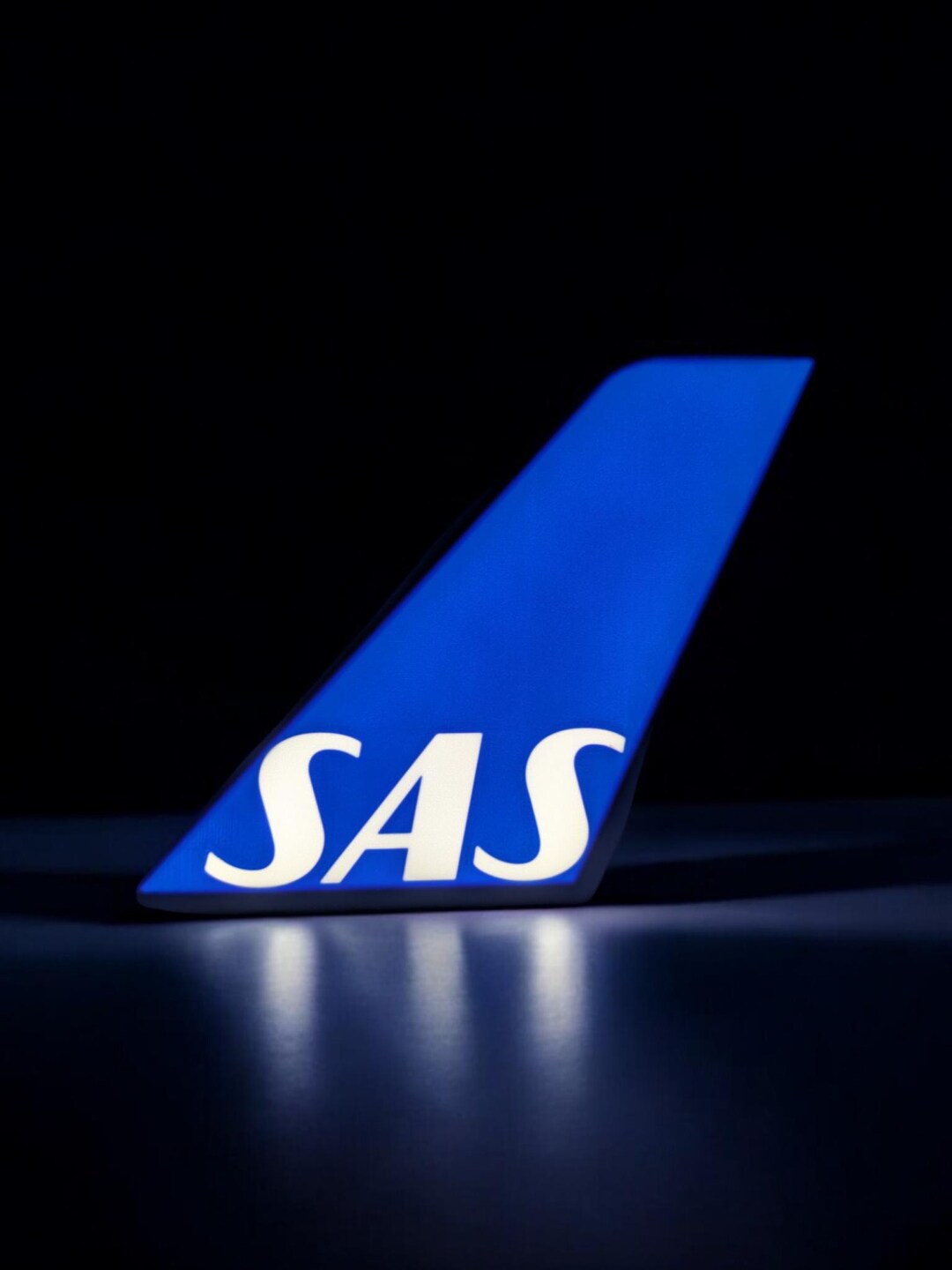 Led Lit SAS Scandinavian Aircraft Tail Fin. - Etsy