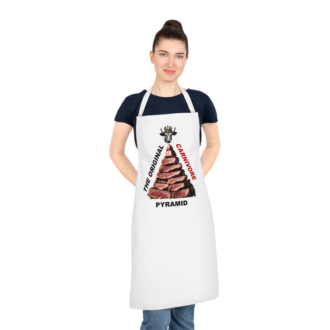 Eat Meat Repeat, Apron, Food Pyramid, Home, Women, Clothing, Birthday ...