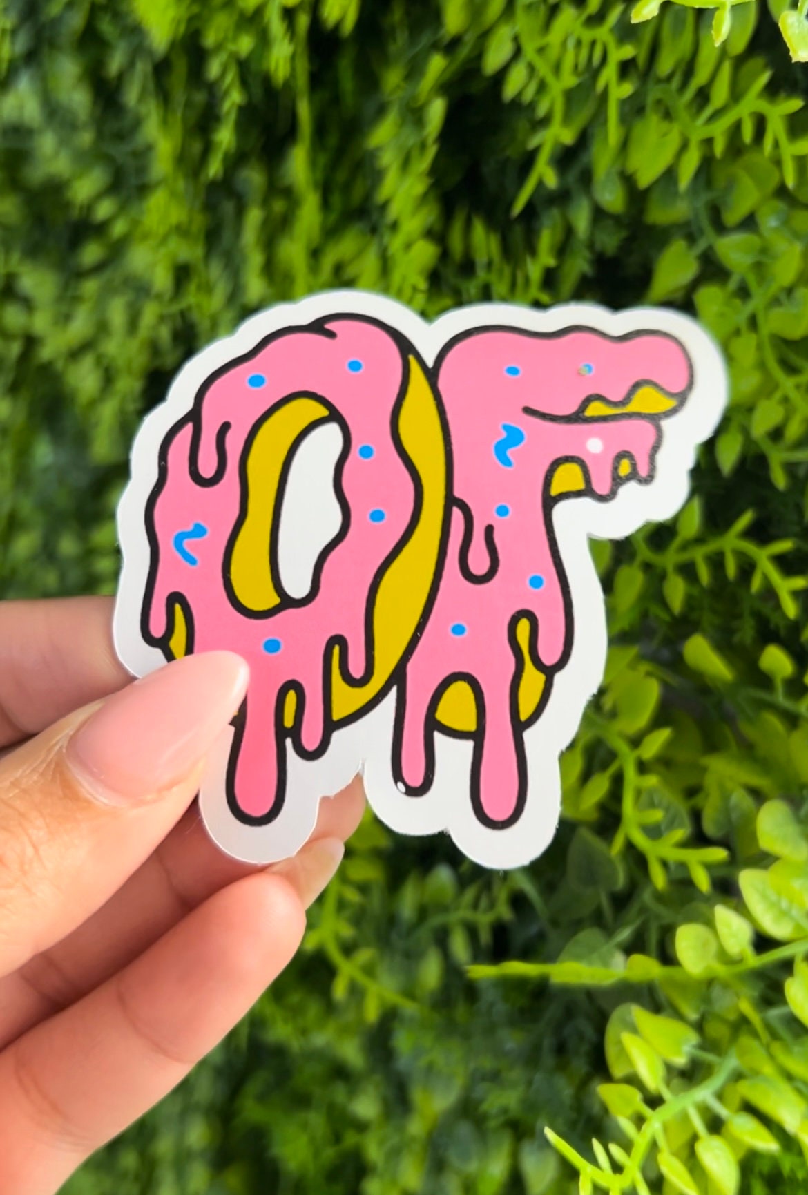 Odd Future Donut Logo Black And White