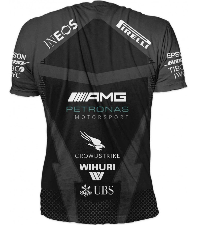 AMG Petronas Formula One Team Sponsor T-shirt High-performance Racing ...