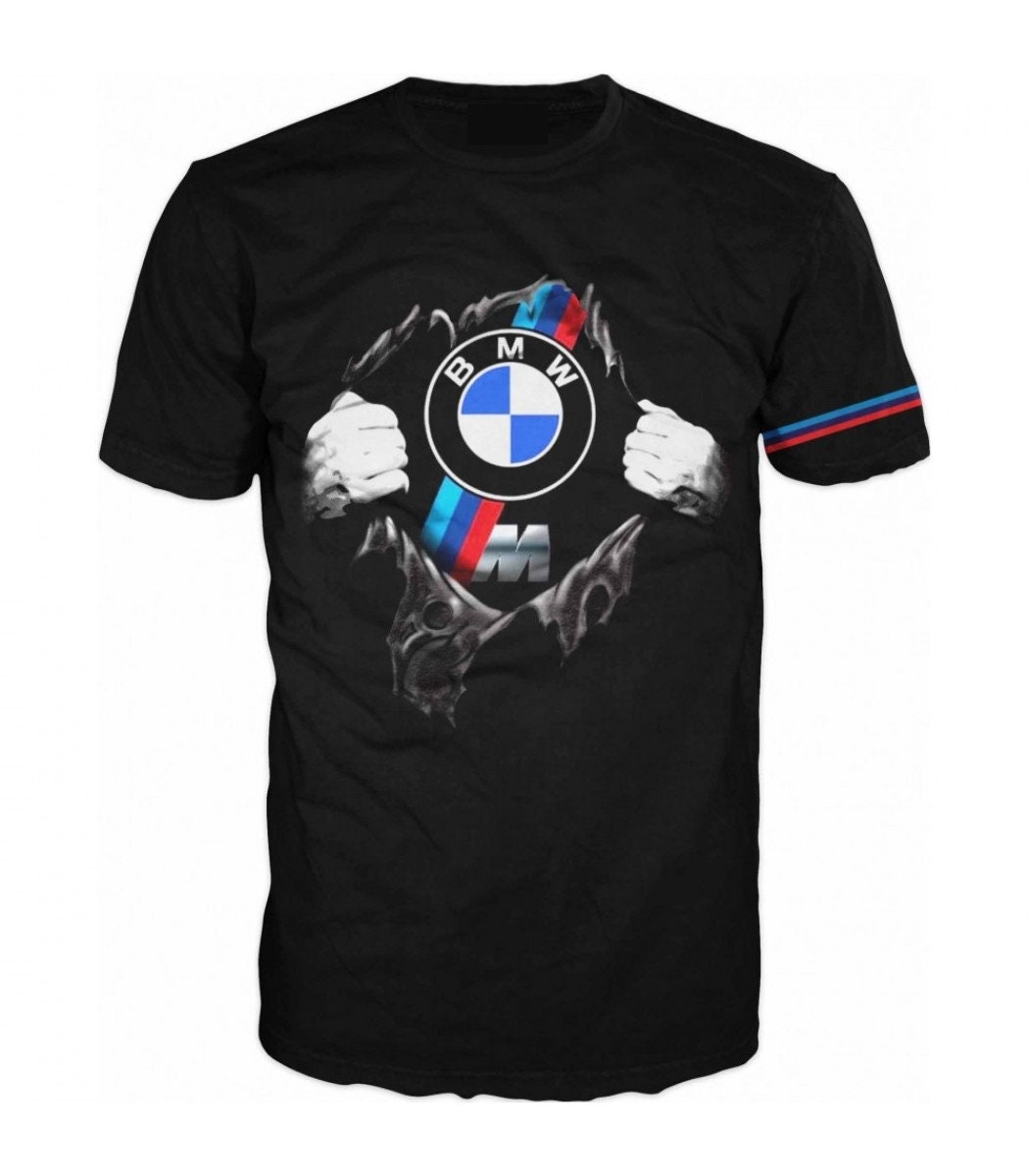 BMW M Series Strength Emblem T-shirt Power Grip Automotive Tee - Etsy