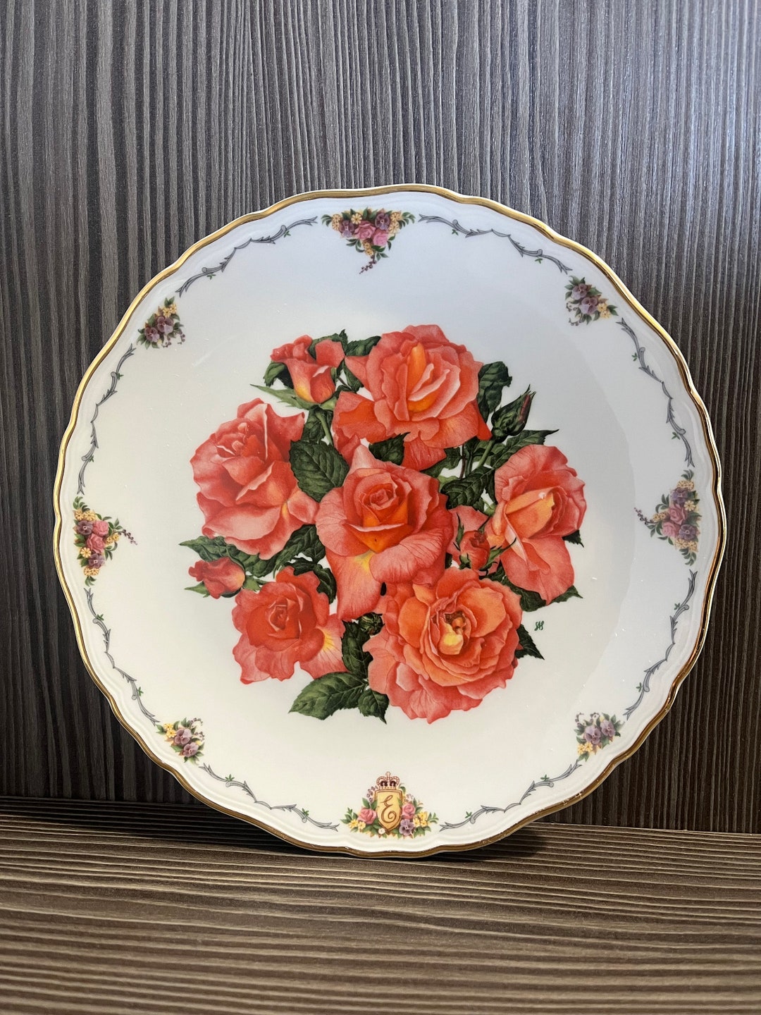 2x Collectable Vintage 1990 Royal Albert Display Plates - Etsy