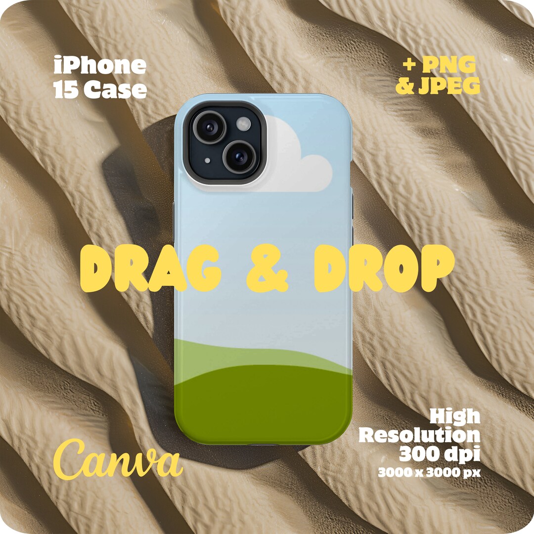 IPhone Mockup: Drag and Drop Canva Phone Case Mockups iPhone 15, iPhone ...